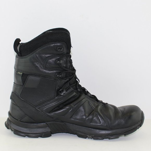 haix | Shoes | Haix Black Leather Combat Hiking Boots 15 Us | Poshmark